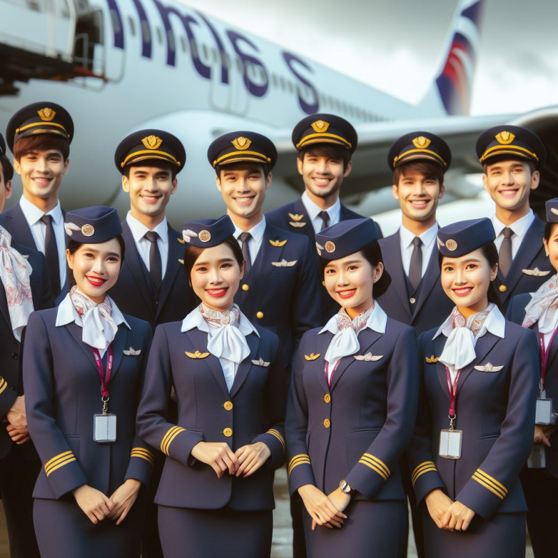 Stylish Airline Uniforms: Elevate Your Crew's Look with Trendy Designs
