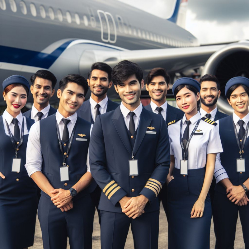 Stylish Airline Uniforms: Elevate Your Crew's Look with Trendy Designs