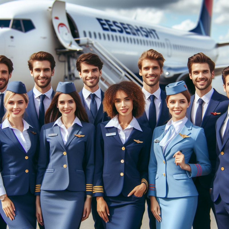 Stylish Airline Uniforms: Elevate Your Crew's Look with Trendy Designs